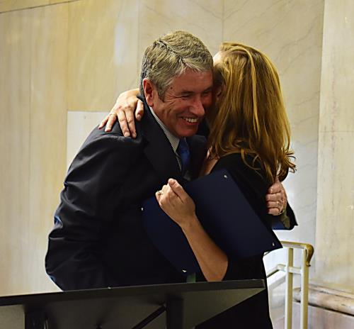 PHOTOS: Mike Dunne Honored At Courthouse On His Retirement ...