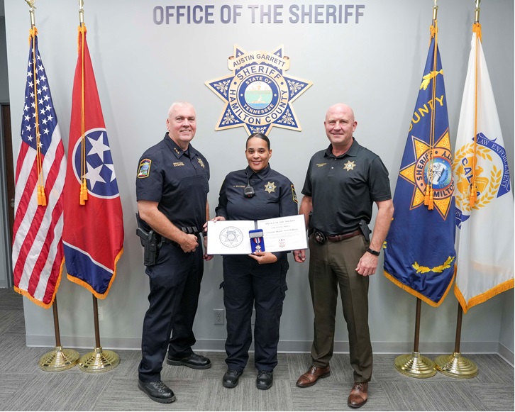 2 HCSO Corrections Deputies Awarded Life-Saving Medal - Chattanoogan.com