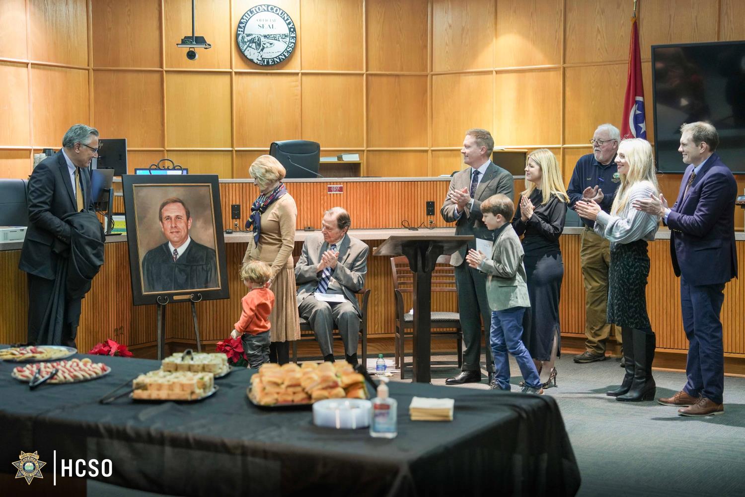 Portrait Of Judge Mike Carter Unveiled At Courts Building ...