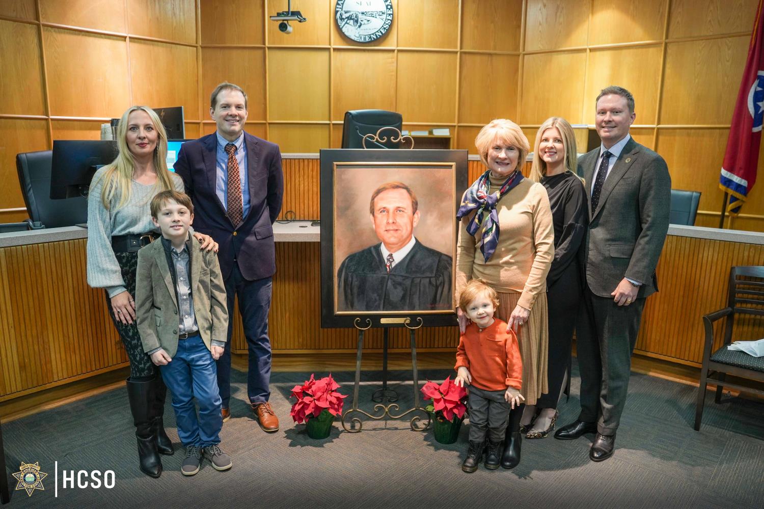 Portrait Of Judge Mike Carter Unveiled At Courts Building ...