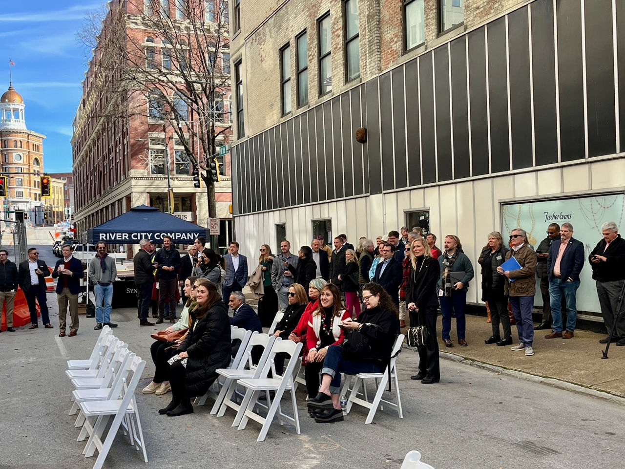 Work Begins On Converting Long Vacant Chattanooga Bank Building Into ...