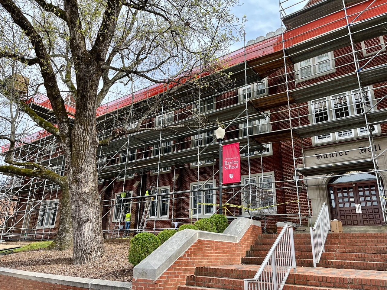 John Shearer: Baylor’s Historic Hunter Hall Getting New Roof ...