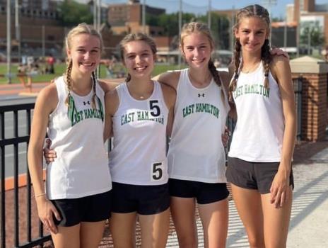 Top Seed East Hamilton Girls' 4x800 Relay Team Bested By Signal ...