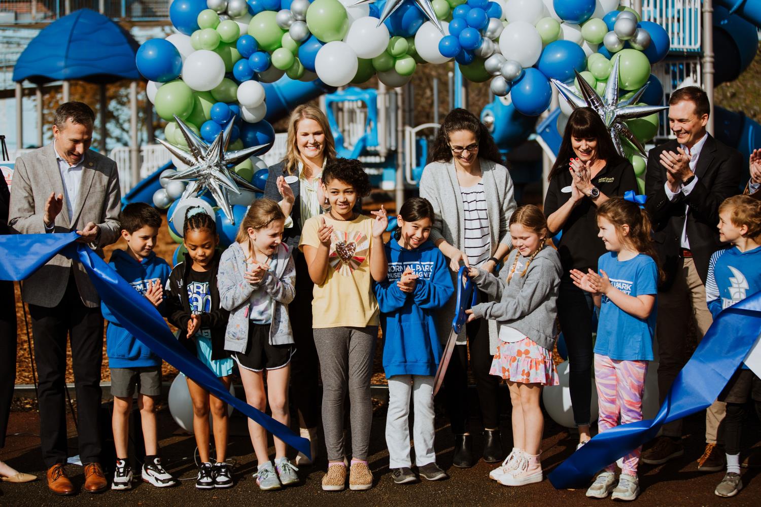 New, Inclusive Playground At Normal Park Museum Magnet School Now Open ...