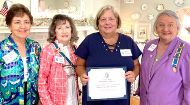 Colonial Dames Seventeenth Century Chapter Hosts State President Carole ...