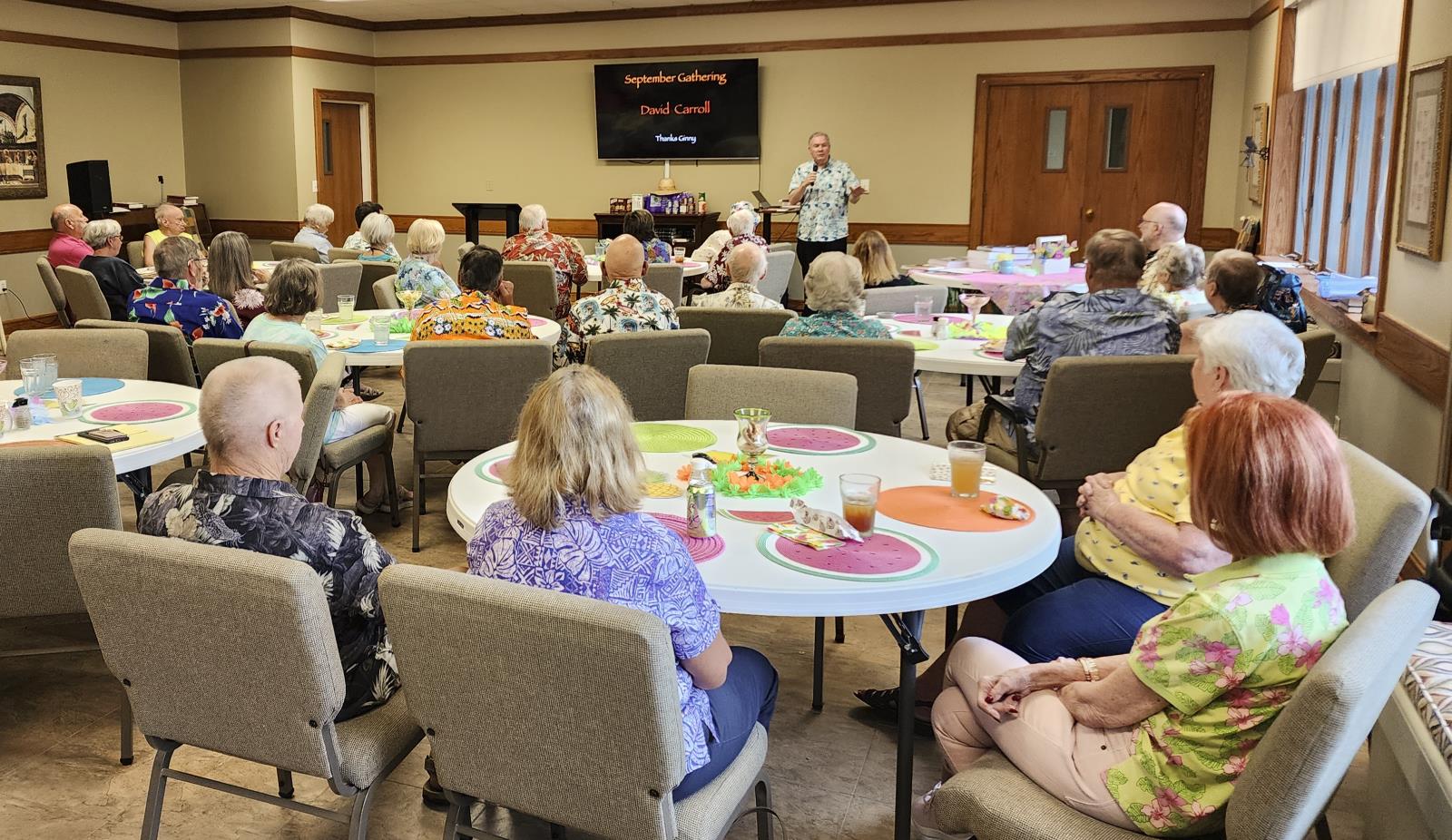 David Carroll Shares Book With Trinity Lutheran Seniors - Chattanoogan.com