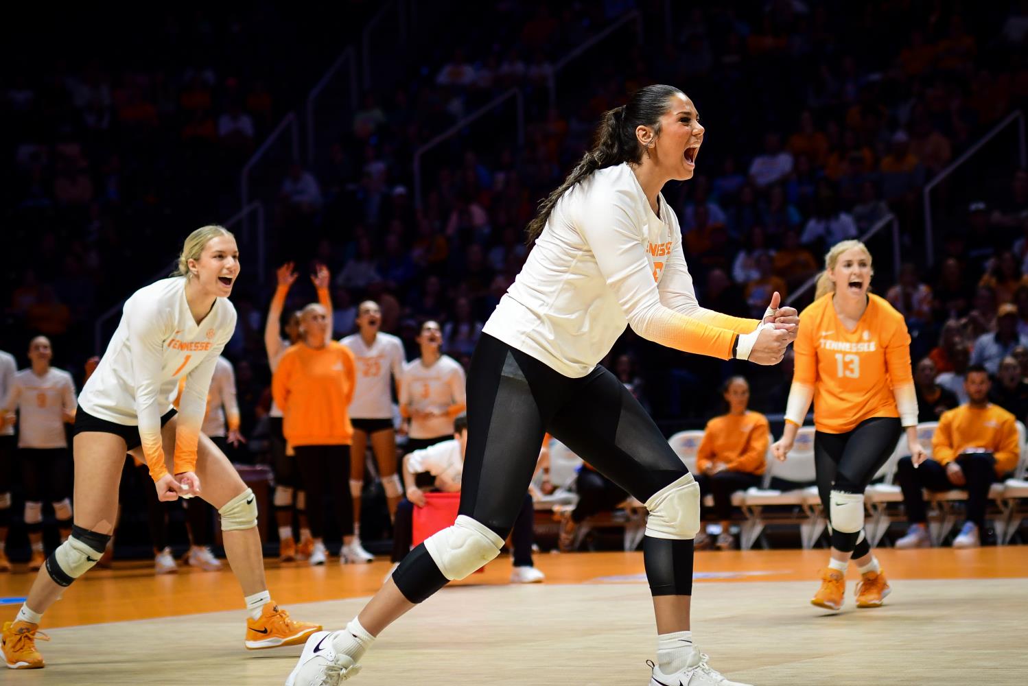 PHOTOS: Tennessee Volleyball Defeats Texas A&M - Chattanoogan.com