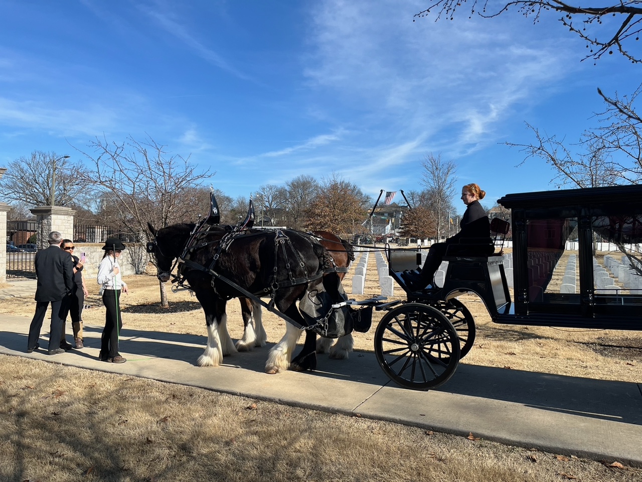 John Shearer: Watching The Capt. Larry Taylor Procession From Bailey ...