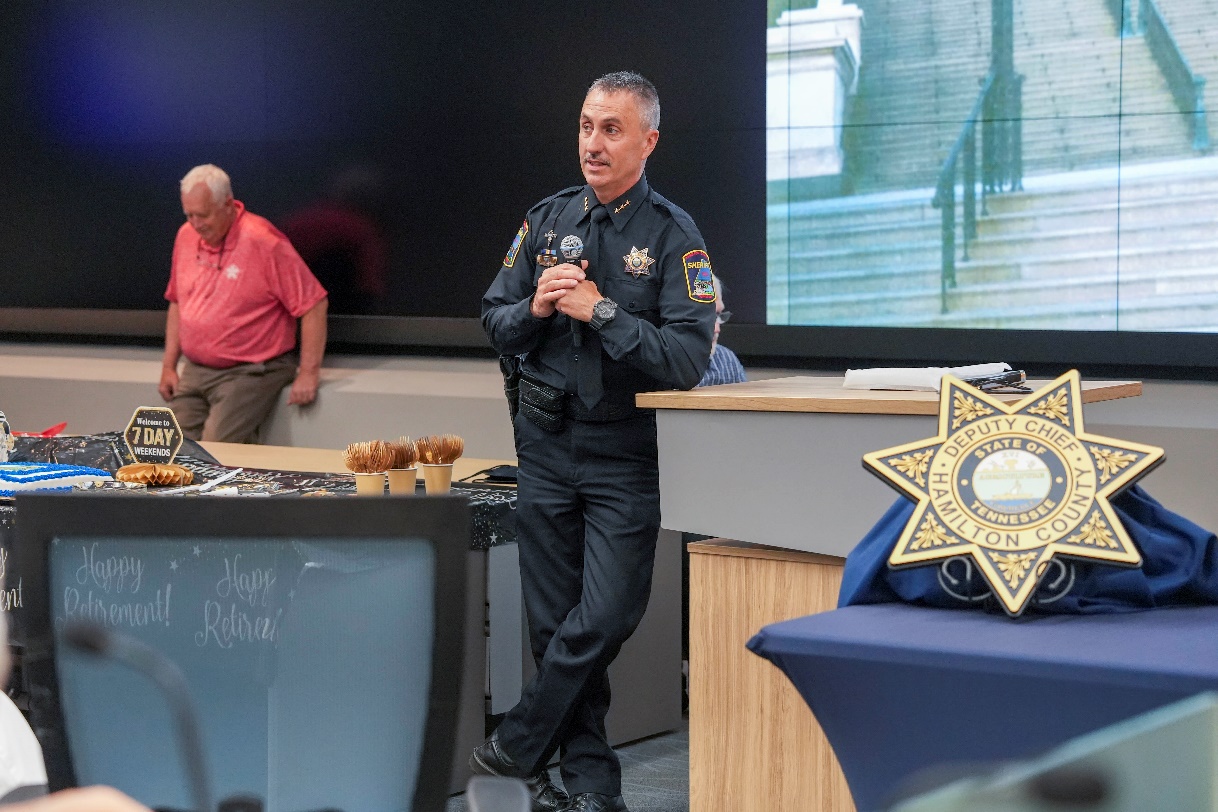 HCSO Deputy Chief Of Law Enforcement Mark King Retires After 38 Years ...