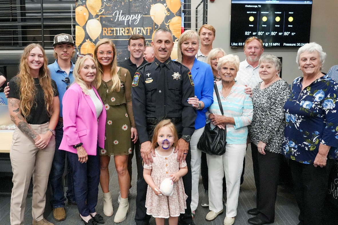 HCSO Deputy Chief Of Law Enforcement Mark King Retires After 38 Years ...