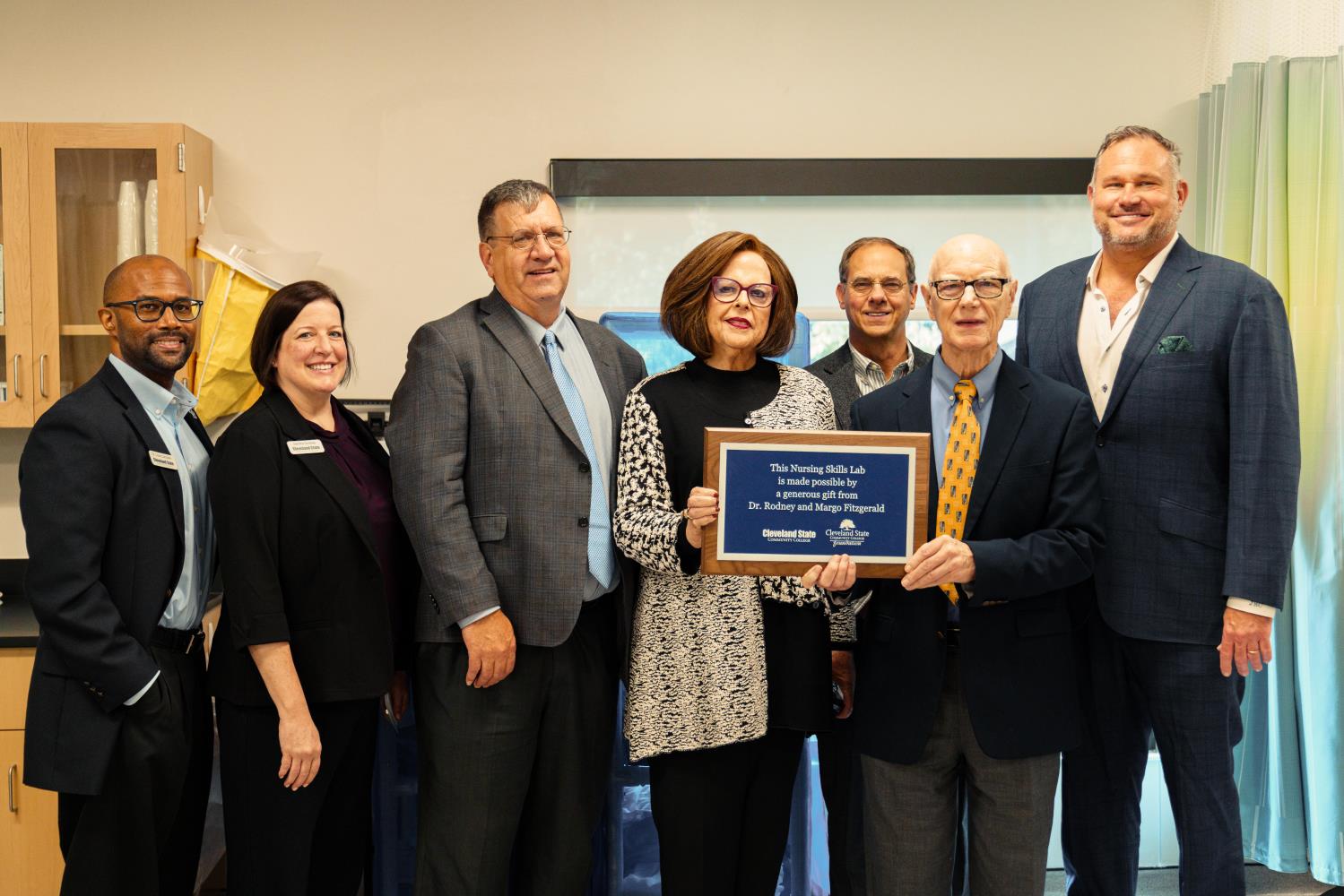CSCC Dedicates Dr. Rodney And Margo Fitzgerald Nursing Lab ...