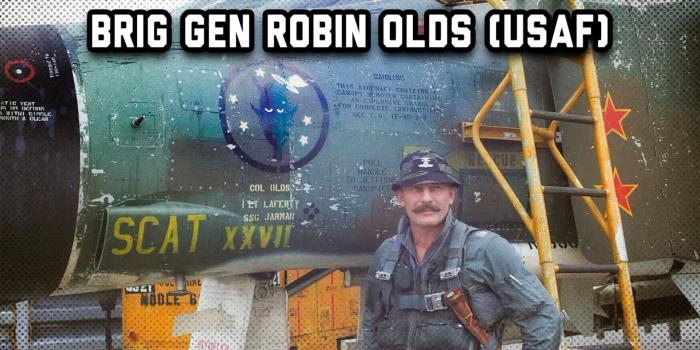 Profiles Of Valor: Brigadier General Robin Olds (USAF) Triple Ace ...