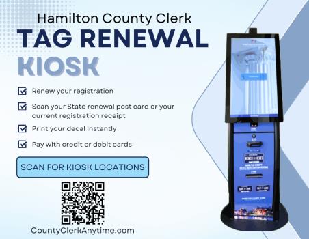 Hamilton County Adds 3 More Tag Renewal Kiosks, Increasing Convenience ...