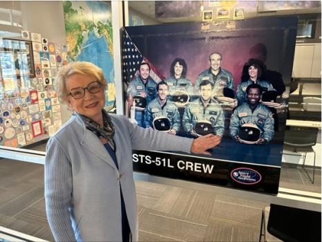 Dr. June Scobee Rodgers Visits UTC Challenger Center On 40th ...