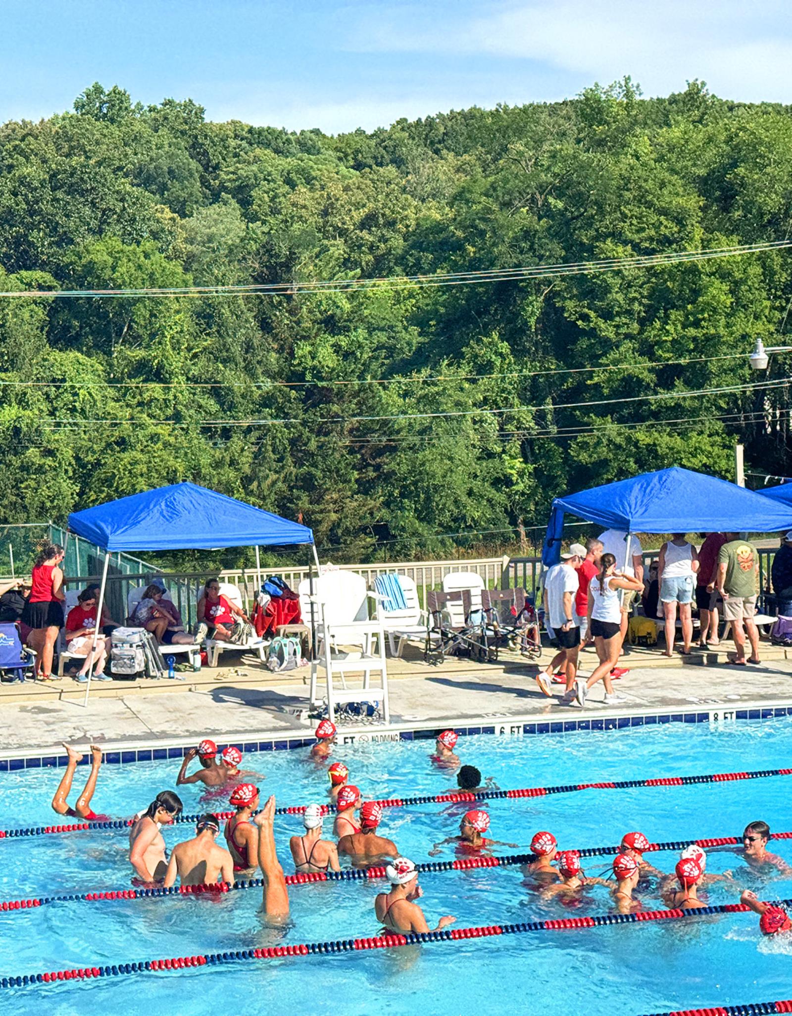 PHOTOS: CASL Big Ridge Swimmers Host Cleveland Waterdogs - Chattanoogan.com