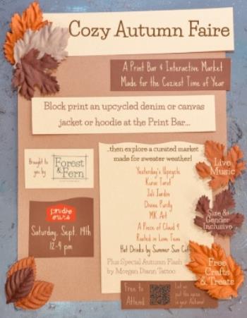 Cozy Autumn Faire Set For Sept. 19 - Chattanoogan.com